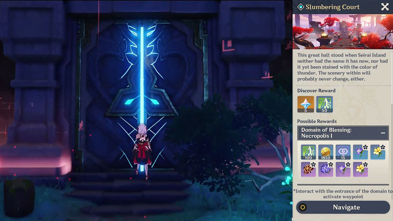 Genshin Impact: How to Unlock the Slumbering Court Domain