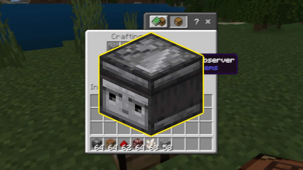How To Make an Observer in Minecraft | The Nerd Stash