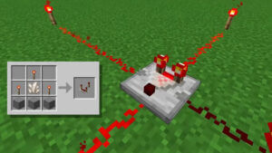 Minecraft: How to Make and Use a Redstone Comparator
