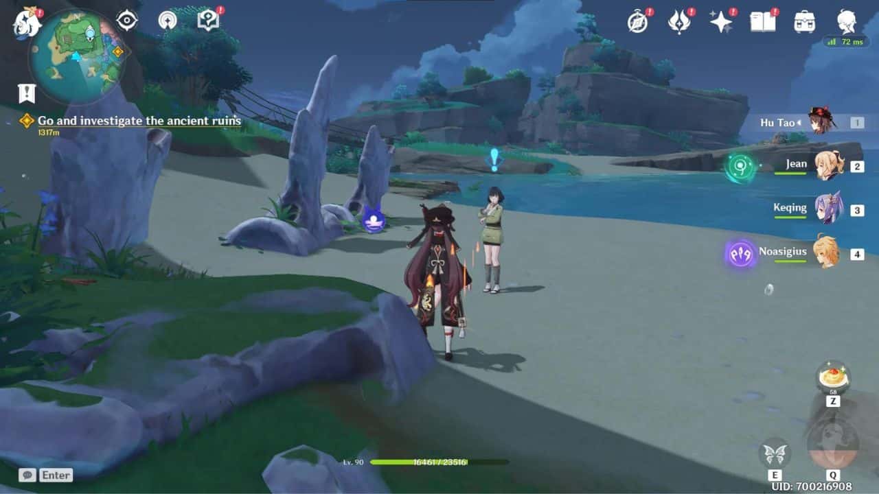 Genshin Impact: How to Complete the Solitary Sea Beast Quest