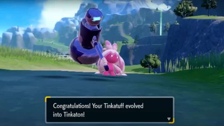 How to Evolve Tinkatuff into Tinkaton in Scarlet and Violet