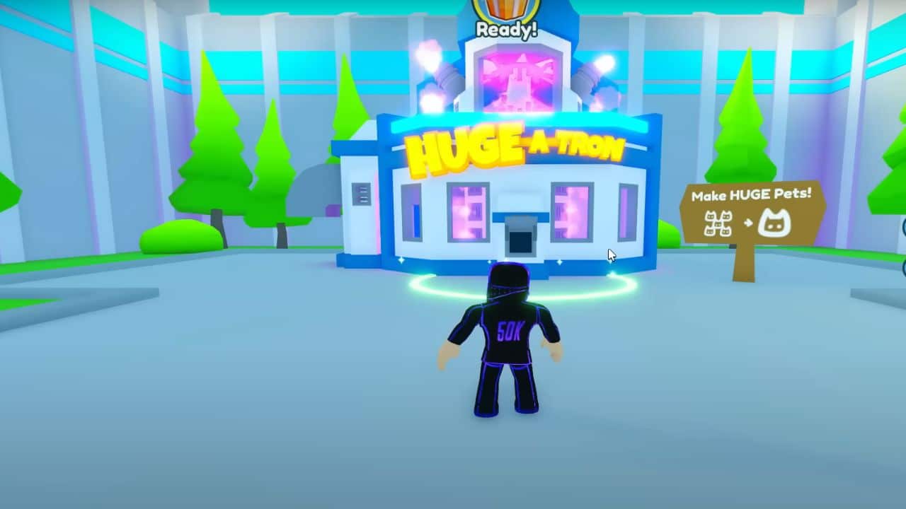 How to Use The Huge A Tron In Roblox Pet Simulator X