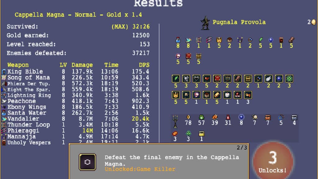 Vampire Survivors: Best Cappella Magna Build | The Nerd Stash