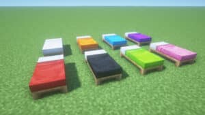 How to Change Bed Color in Minecraft Java and Bedrock