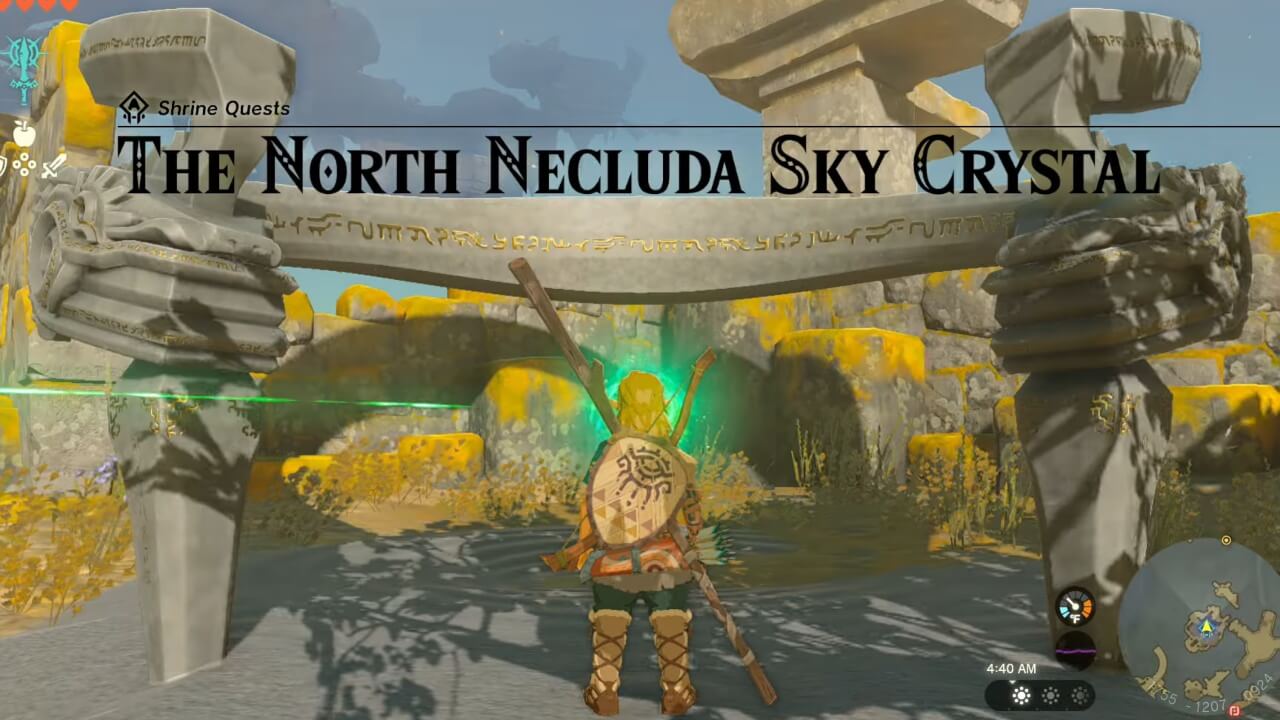 How to Complete the North Necluda Sky Crystal in Zelda: Tears of the ...