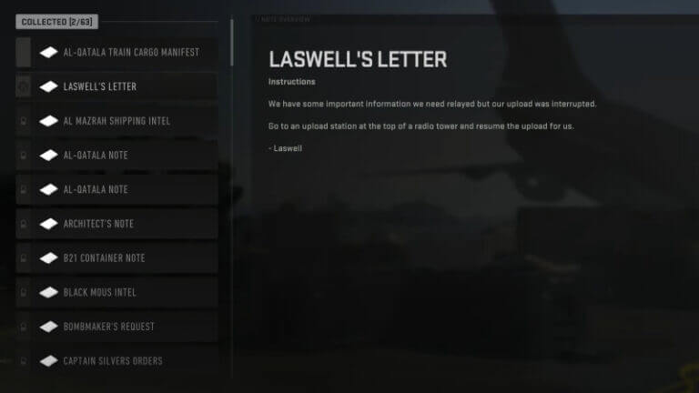 How To Complete Laswell's Letter DMZ Mission