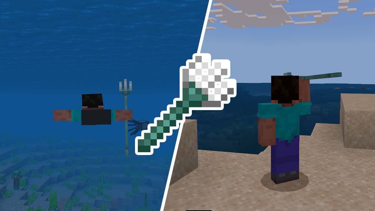 How To Repair a Trident and Keep It Sharp in Minecraft | The Nerd Stash