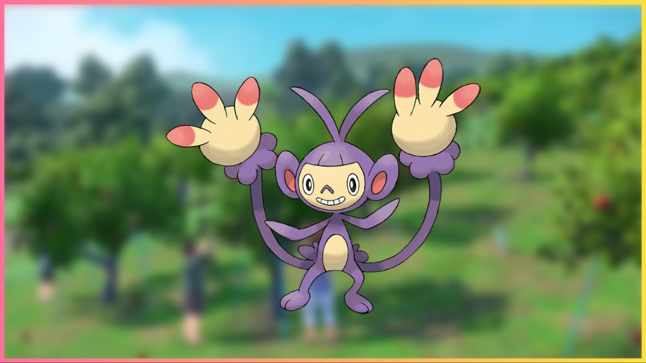 How To Get (& Evolve) Aipom in Pokemon Scarlet and Violet The Teal Mask ...