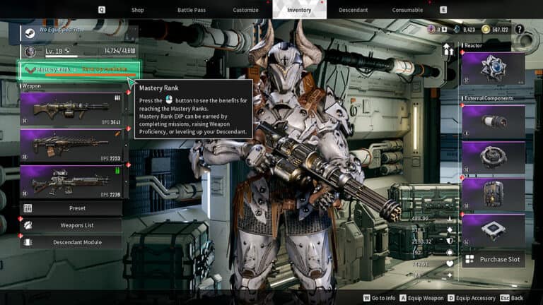 How to Level Up Mastery Rank and Unlock More Upgrades in The First ...