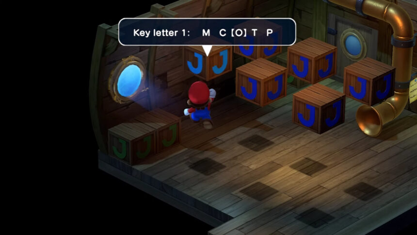 How To Solve the Sunken Ship Puzzle in Super Mario RPG (Boat Password ...