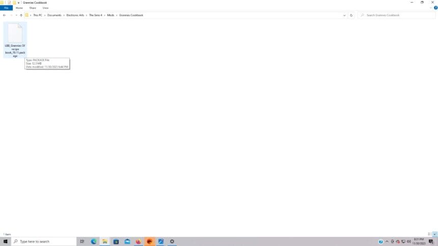 How to Install Grannies Cookbook Mod in The Sims 4 | The Nerd Stash