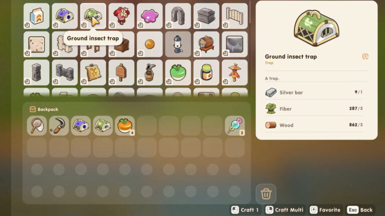 How To Get (& Use) Ground Insect Trap in Coral Island | The Nerd Stash