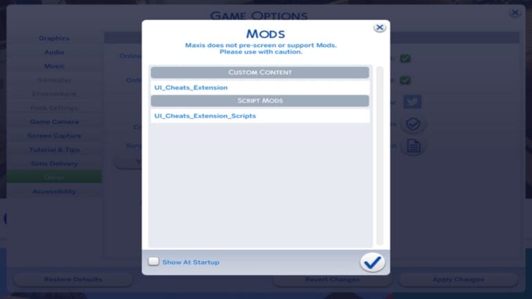 How to Download and Install UI Cheats in Sims 4 | The Nerd Stash