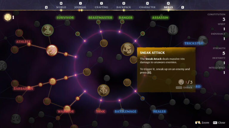 All Skill Trees in Enshrouded, Explained | The Nerd Stash