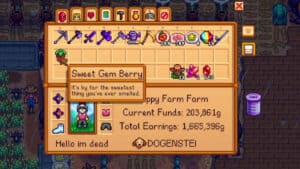 How To Get (& Use) a Sweet Gem Berry in Stardew Valley | The Nerd Stash
