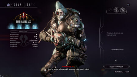 Warframe: Kuva Lich & Kuva Weapon Farming Guide (Fast & Easy) | The ...