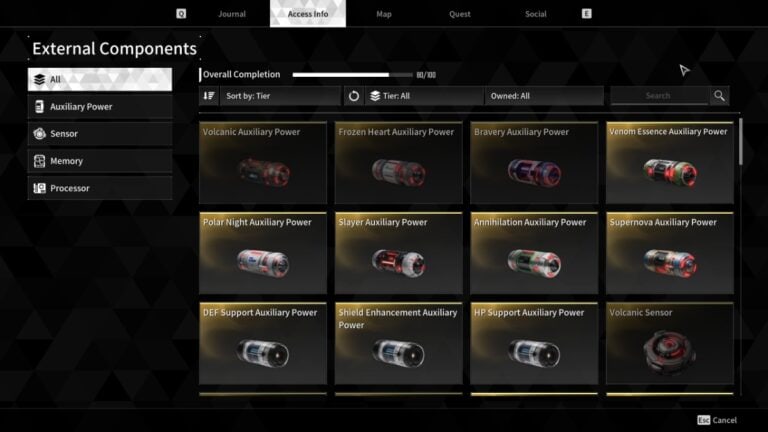 The First Descendant External Components Guide & Farm Location | The ...