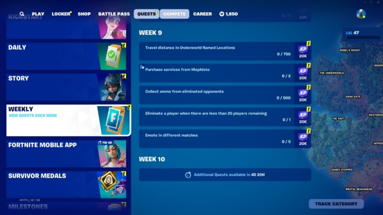 All Weekly Quests (& How To Complete Them) in Fortnite Chapter 5 Season 4 (Week 10) | The Nerd Stash