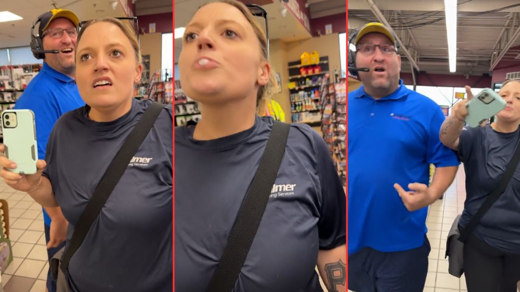 Karen Couple Spit On Driver They Almost Hit in Viral Clip: 'The Lord Knows Not To Put Me In ...