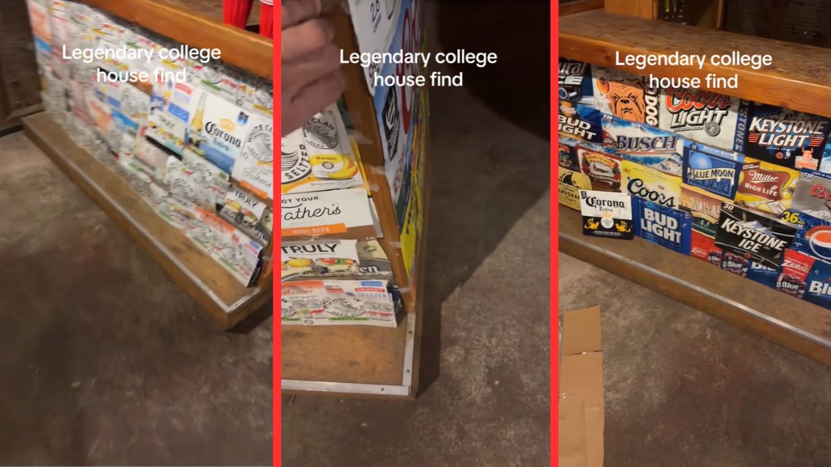 Student Discovers Legendary College House Find: 'Not One Seltzer On ...