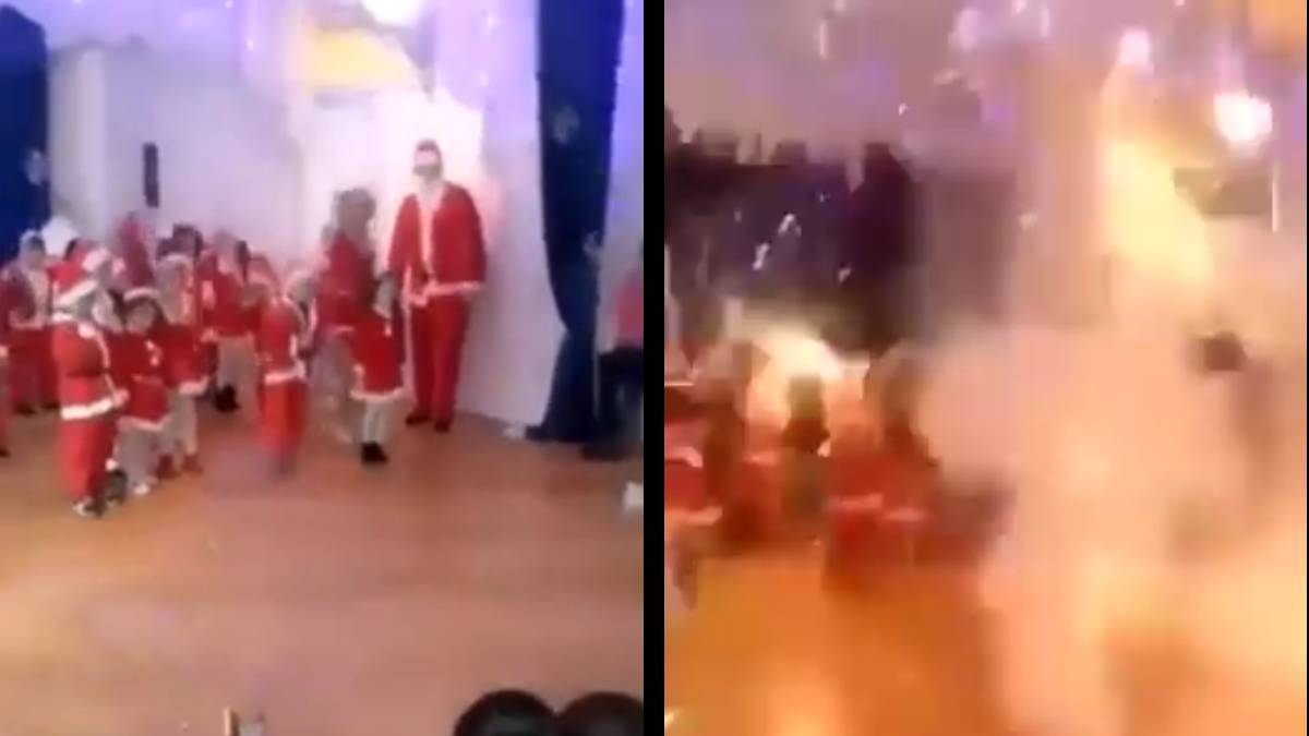 School Play Ends Up With an Indoor Explosion: 'Who Thought This Was a ...