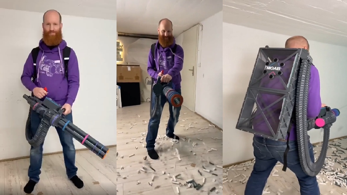 Nerf Minigun Fires a Crazy 3000 Darts per Minute, Yours for $4400 | The ...