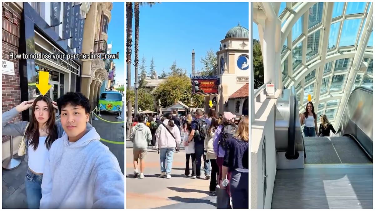 'Cute' Couple Figure Out 'Genius' Way to Not Lose Each Other in Universal Studios Hollywood ...